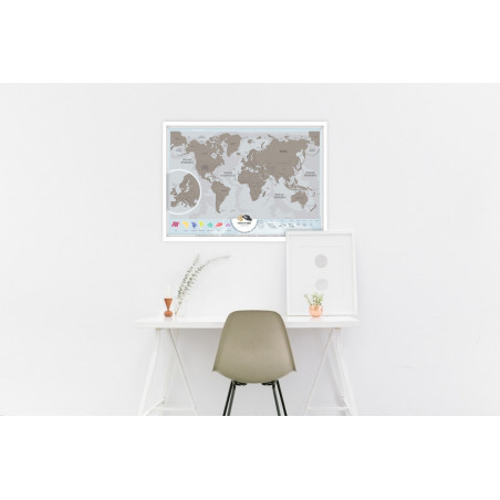 Mapa Zdrapka Premium